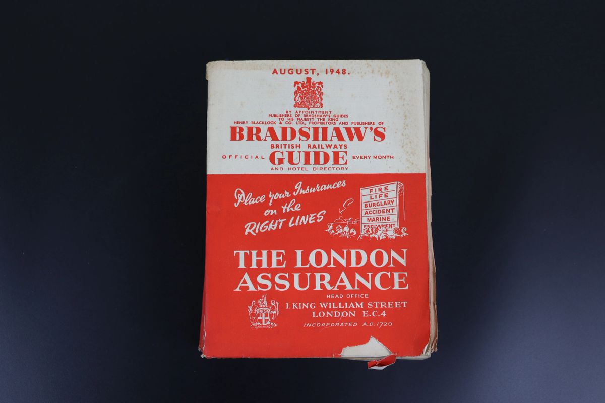 Bradshaw's Guide to British Railways August 1948