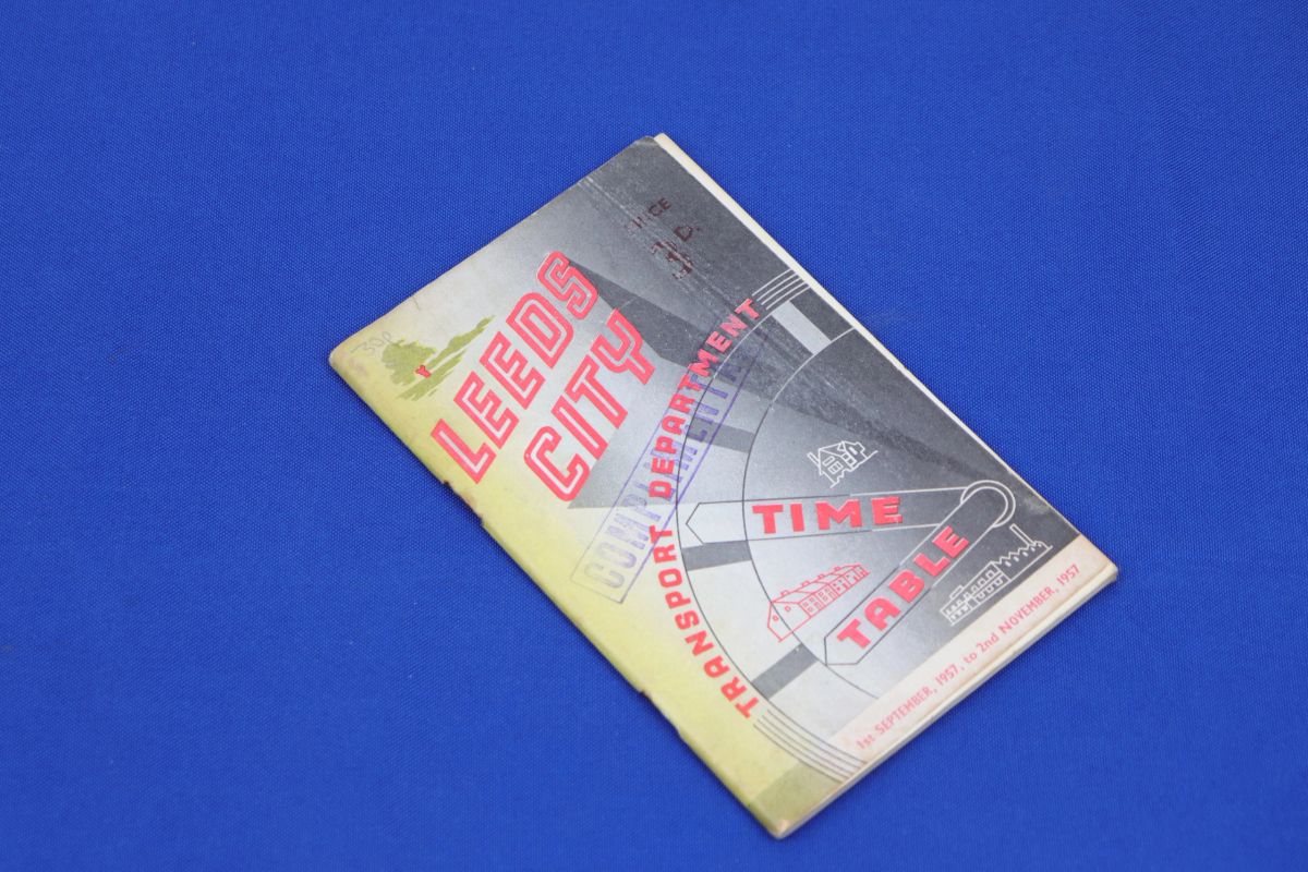 Leeds City Transport Timetable Book,