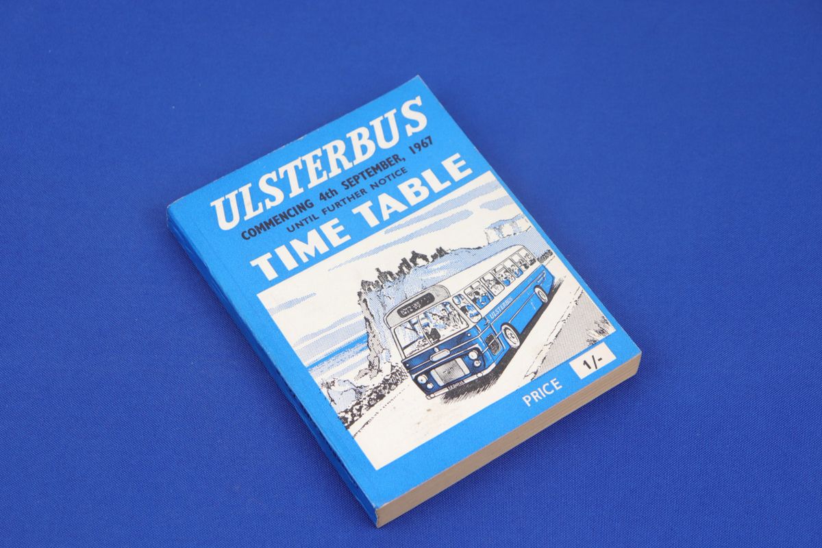 Ulsterbus Timetable Book September 1967