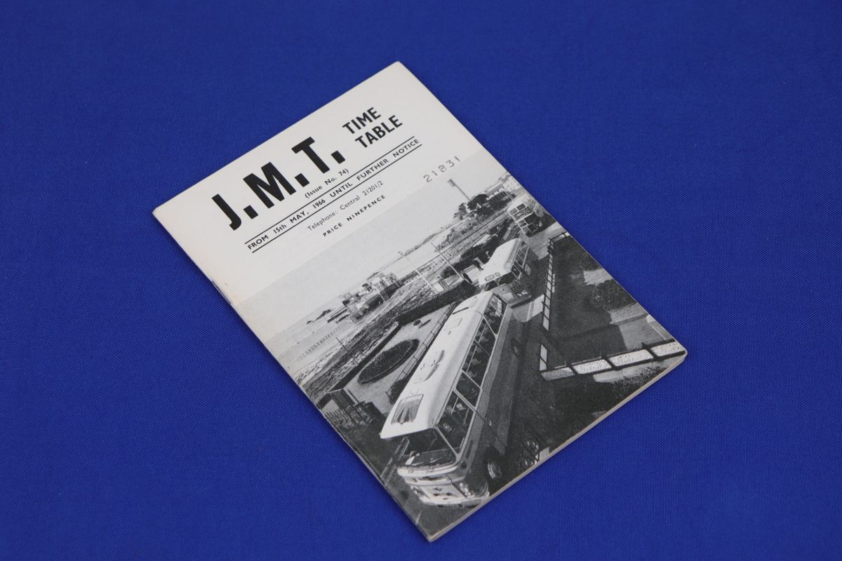 JMT Timetable Book May 1966