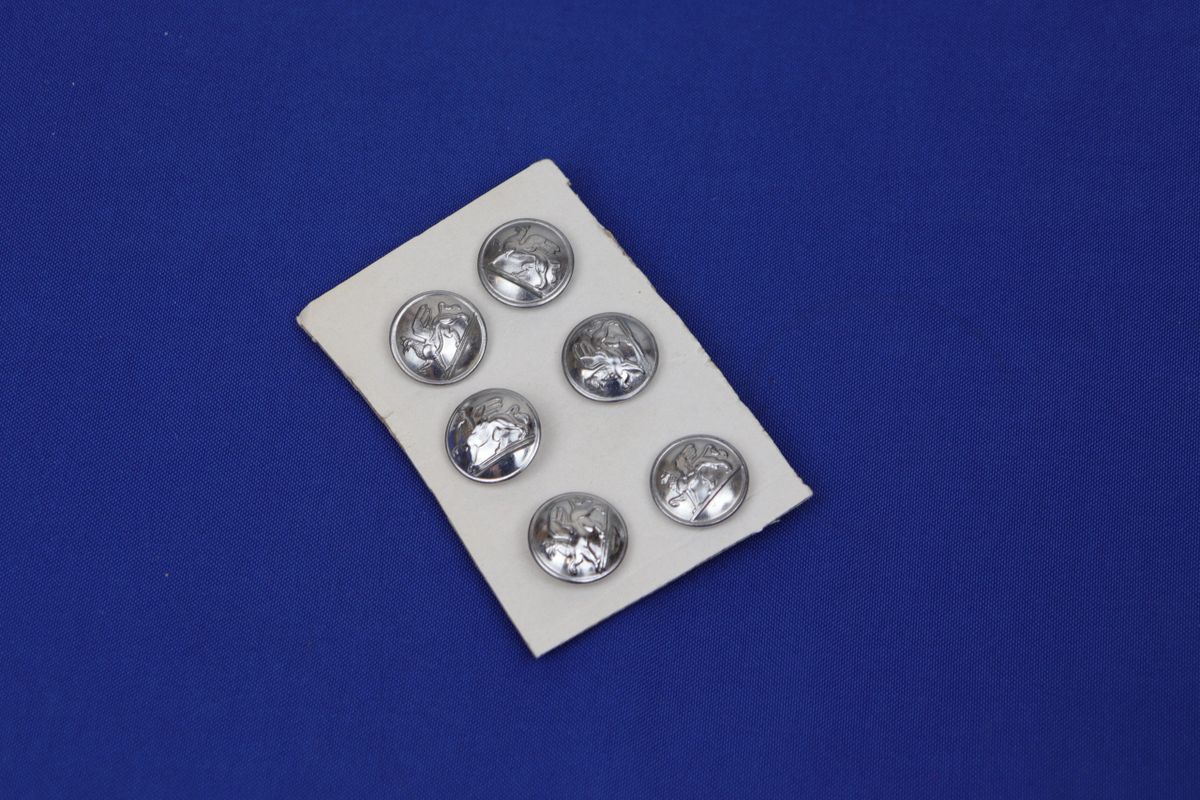 A set of 6 London Transport Griffin Buttons