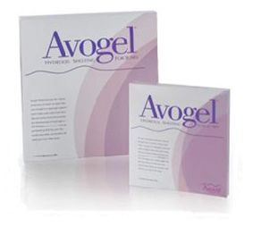 Avogel Hydrogel Sheeting for Scars, 4" x 4" Triple Sheet