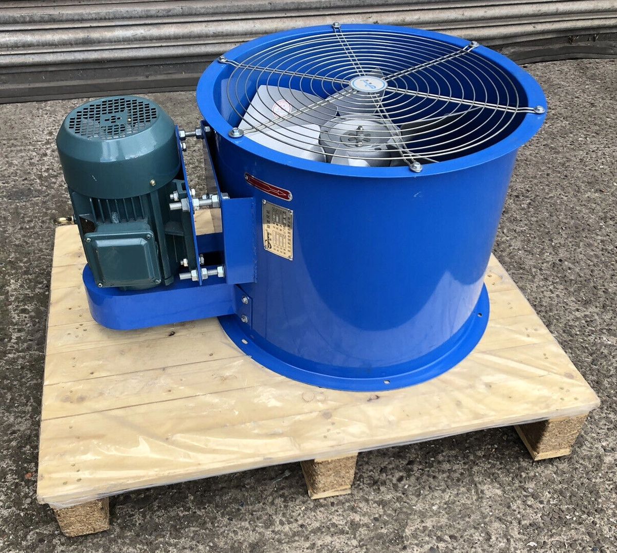 3-Phase 2.2kW 570mm Spray Booth Fan (NEW) 415volts Electric Motor ...