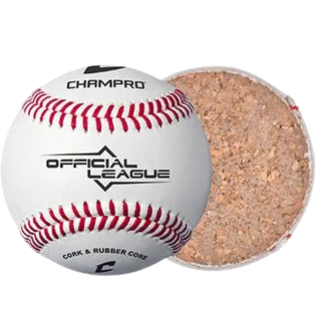 Official League Baseballs-Cork/Rubber Core (Synthetic)