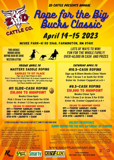 ZD Team Roping - ZD Cattle & Events
