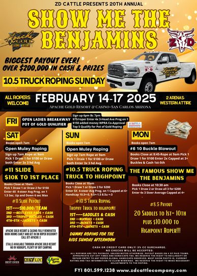 ZD Team Roping - ZD Cattle & Events