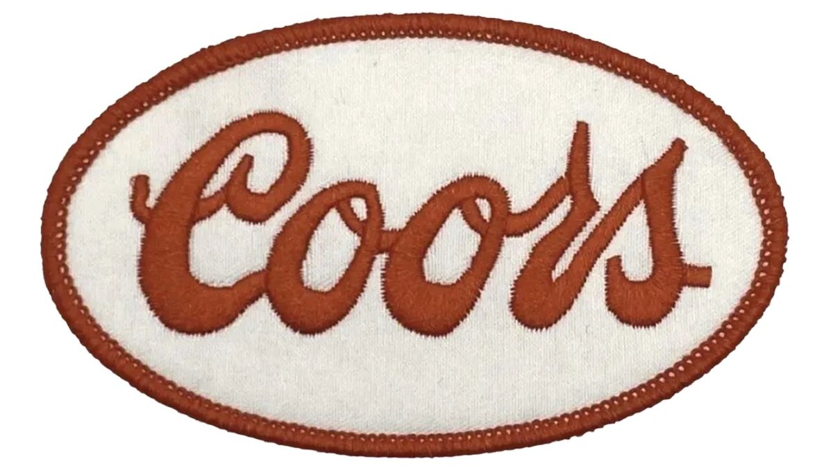 Coors Oval Patch
