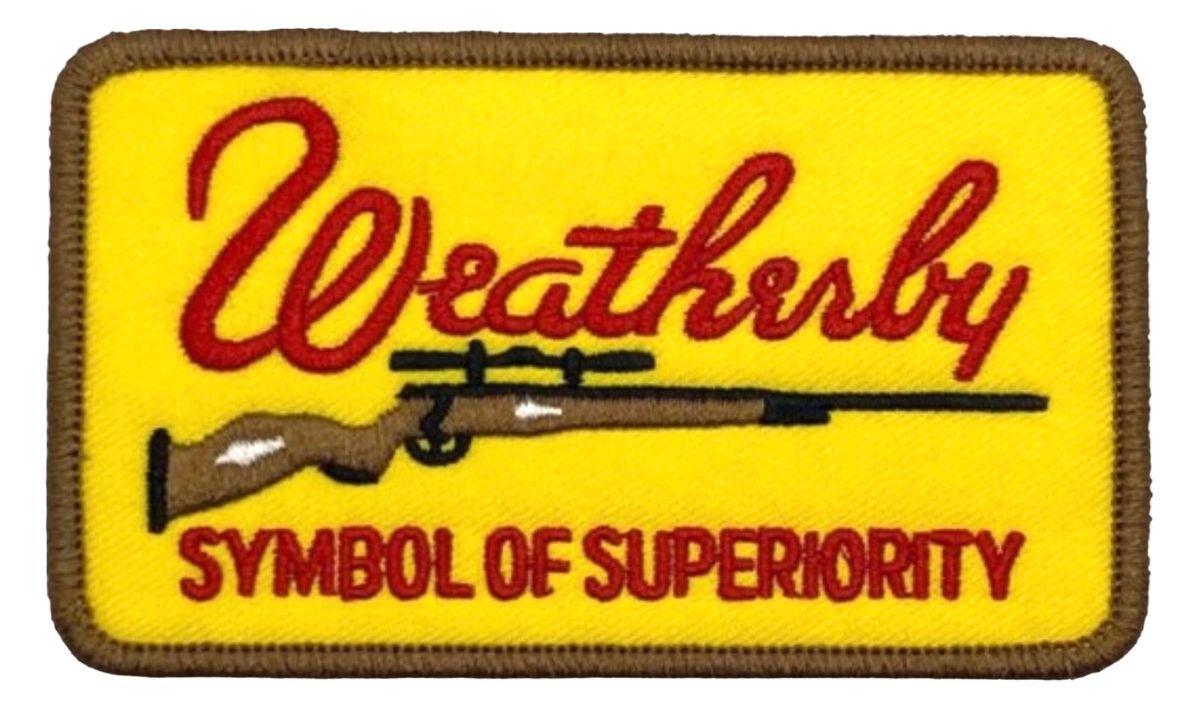 Weatherby Symbol Of Superiority Patch