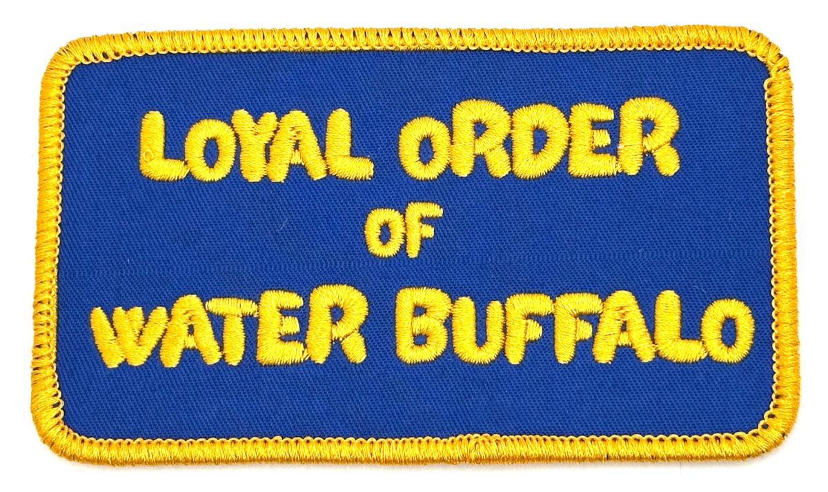 Loyal Order of Water Buffalo (Flintstones) Patch