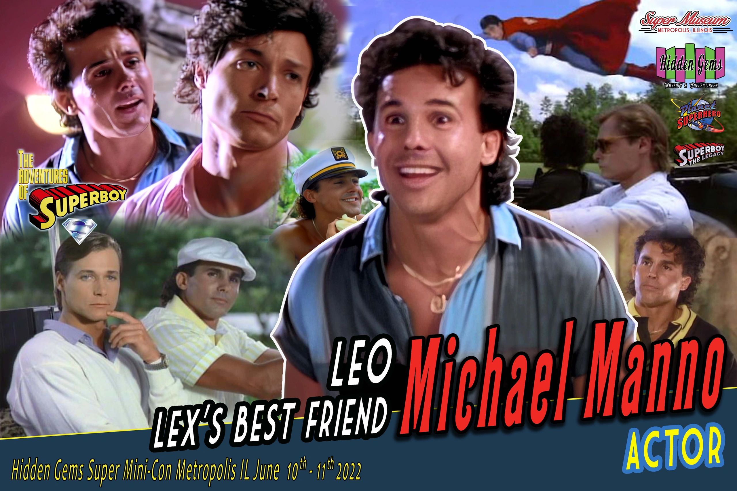 Michael Manno, Superboy TV Series Comes to Hidden Gems Mini-Con