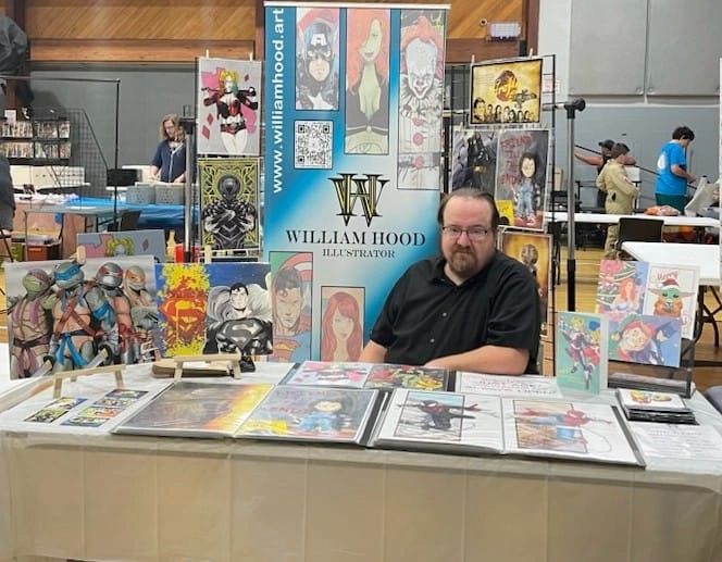 Artist William Hood to appear at 2024 Superman Celebration
