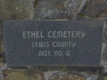 Ethel Cemetery Info | Lewis County Washington Cemetery District 6