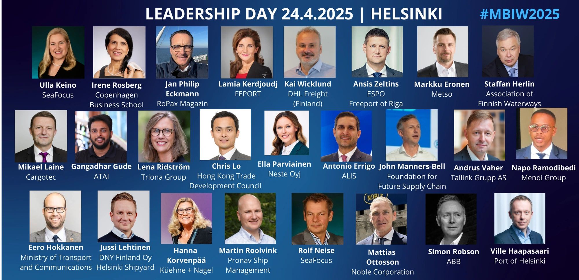 SPEAKER INTRODUCTIONS