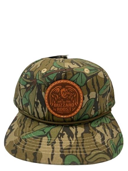 Bottomland Greenleaf Goat Rope Leather Patch