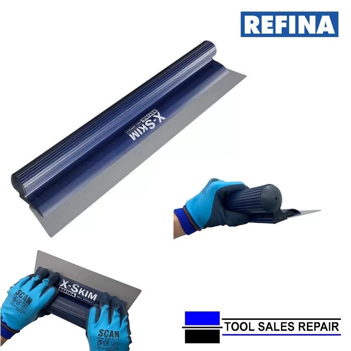 Refina X-Skim Spatula - Roll Top Grip - Plastic Blade