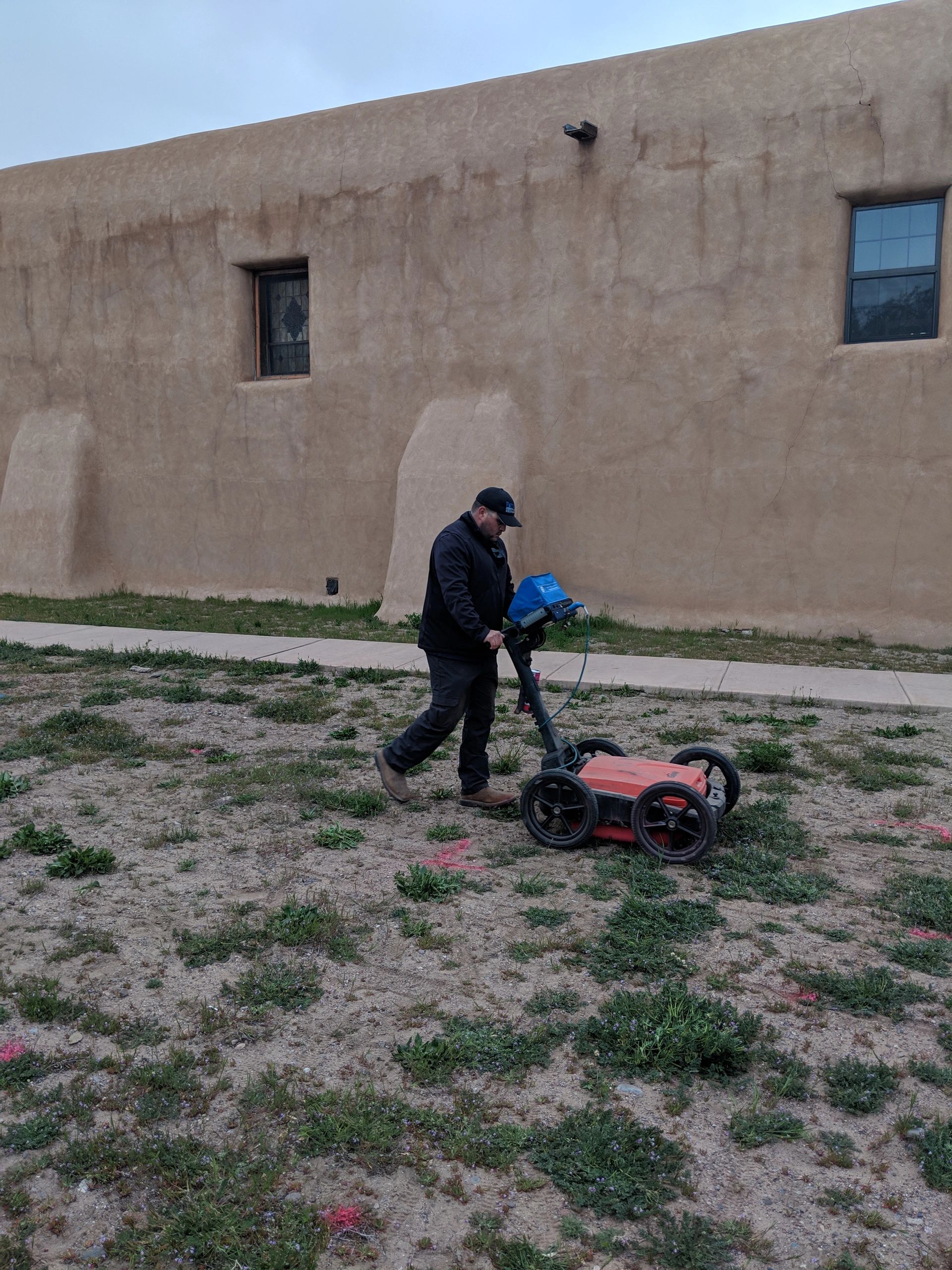 GPR Survey at Historic Catholic Cathedral to Identify Graves