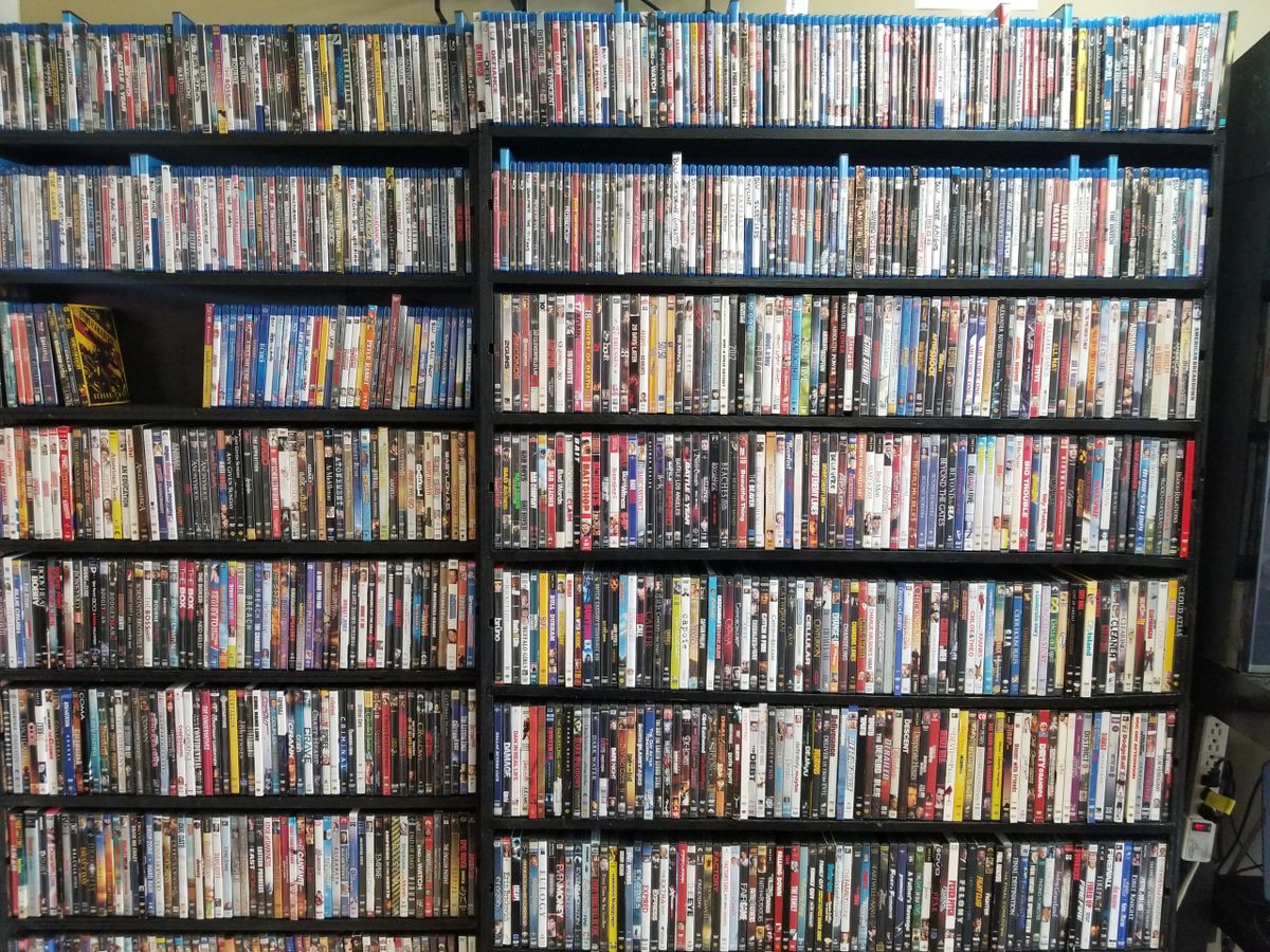 Large Assortment of Movies on DVD and Blu-Ray!