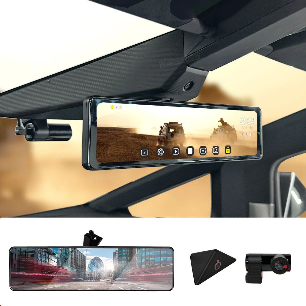 Streaming Rearview Mirror 2.0 Full Upgrade for CyberTruck