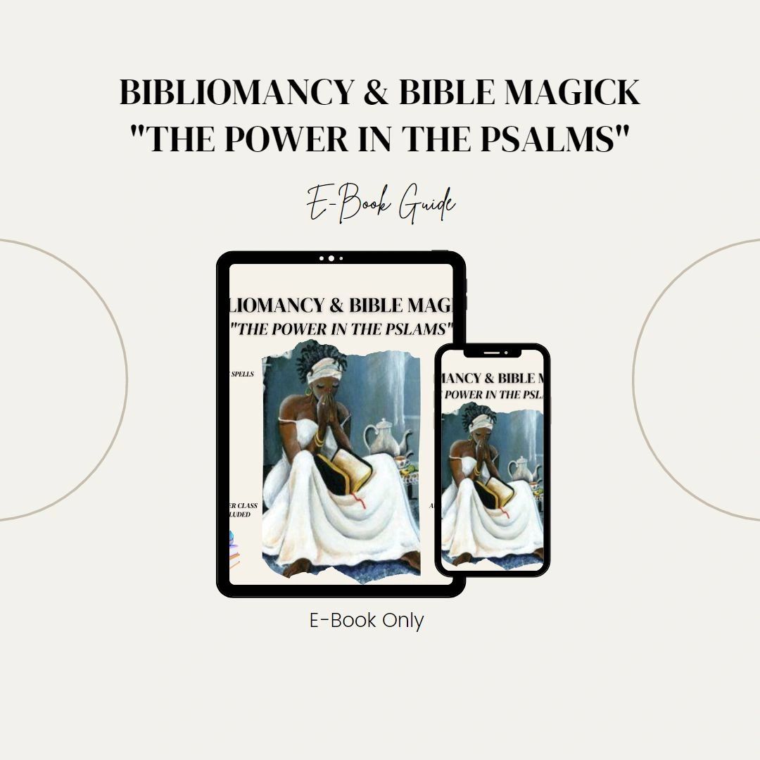 Bibliomancy & Bible Magick (The Power of The Psalms) - Course E-Book Only