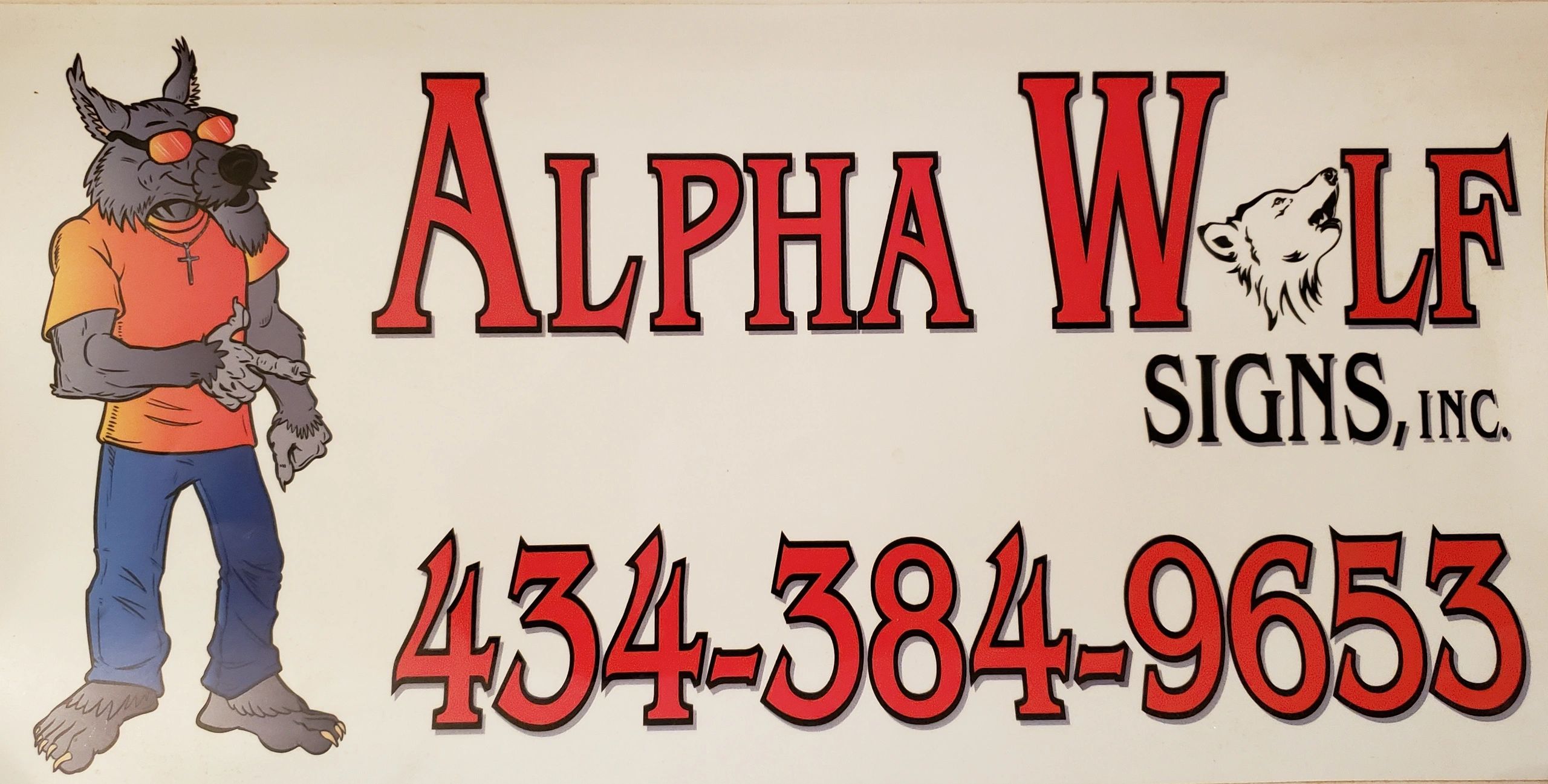 Alpha Wolf Signs