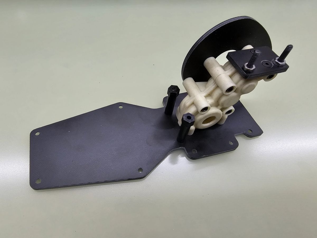 Tamiya King Cab and Hilux conversion to fit Stealth trans