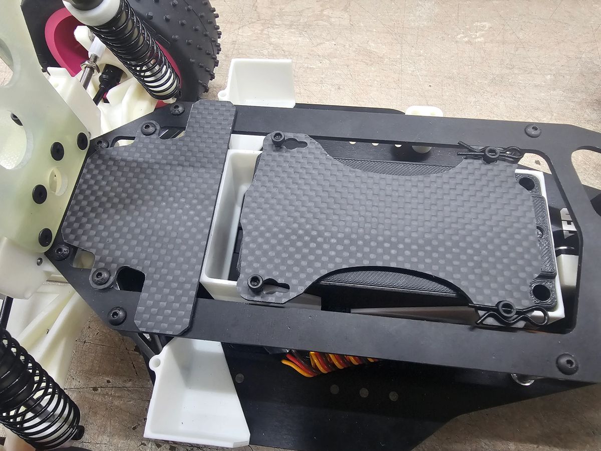 6747.2 Bolt In ESC shelf for 1989 Masami Stealth car