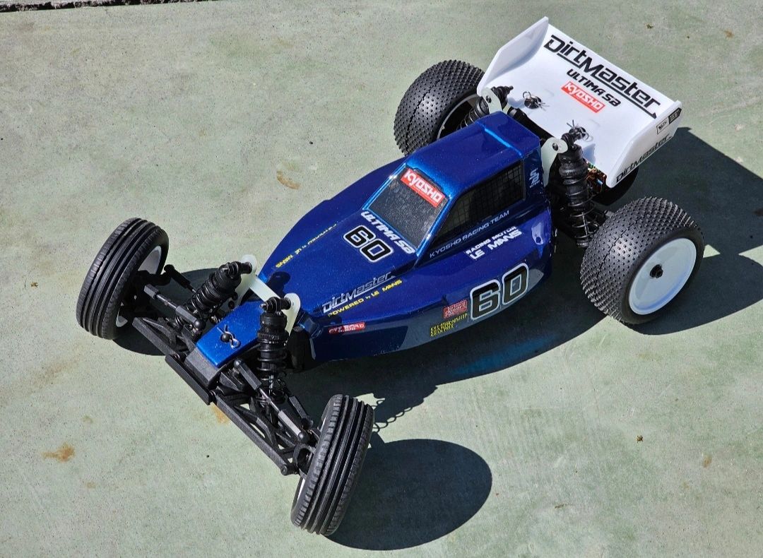 Retro shock towers for Kyosho Dirt Master RB5