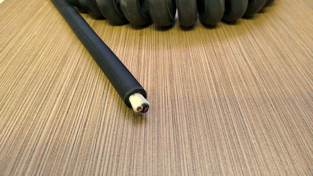 PCE142 - Power Coiled Cord 14 Gauge with 2 Conductors - No Shield