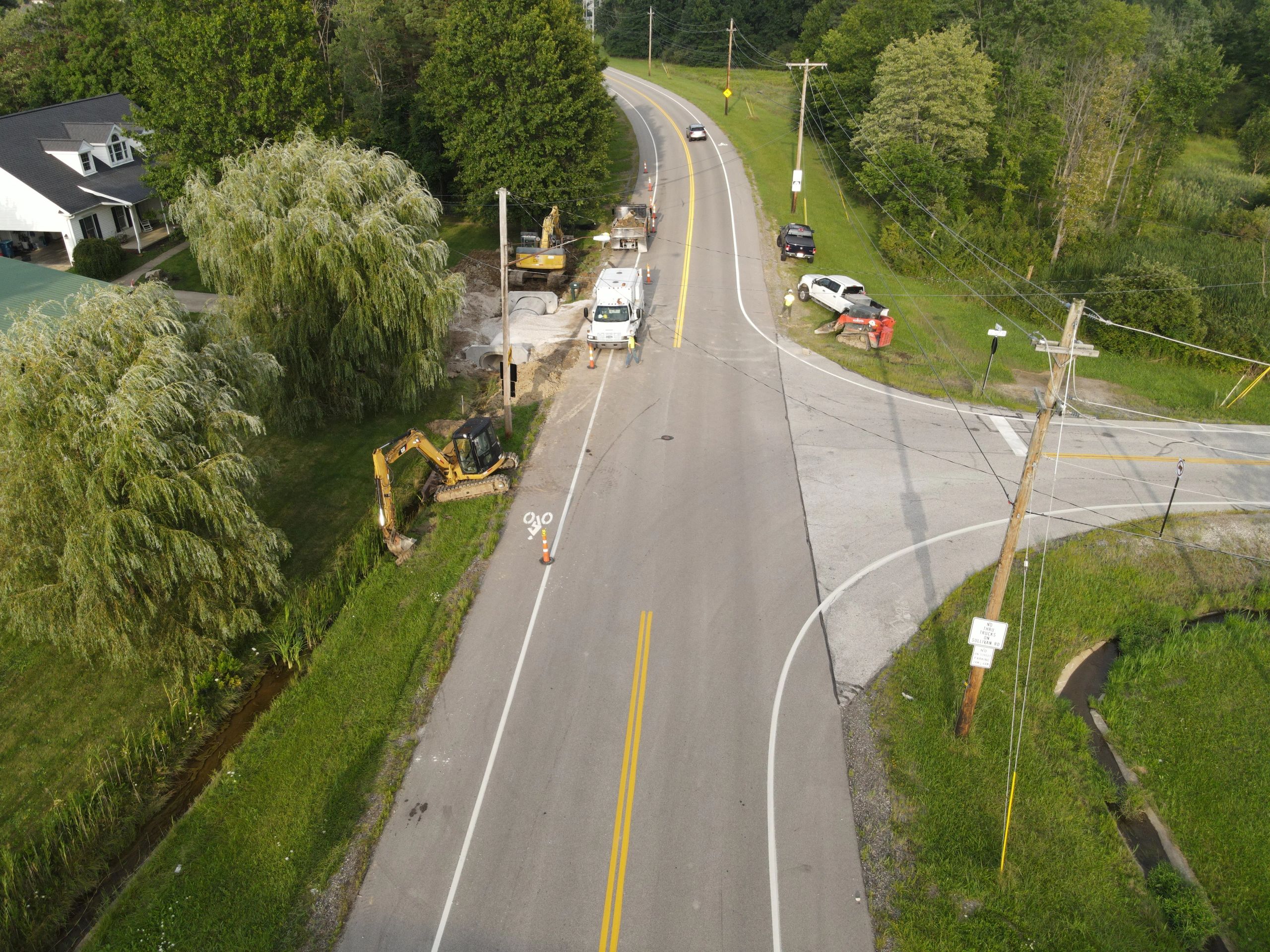 Expert Excavation Services for Grading, Drainage Culvert Installation