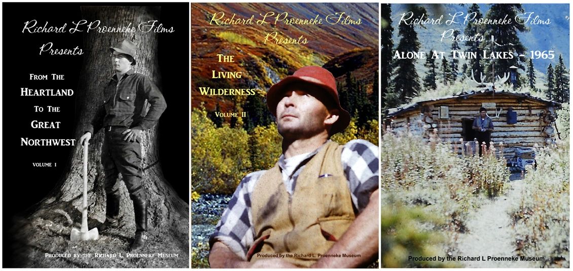 Holiday Special! The Three Richard L Proenneke DVD Documentaries