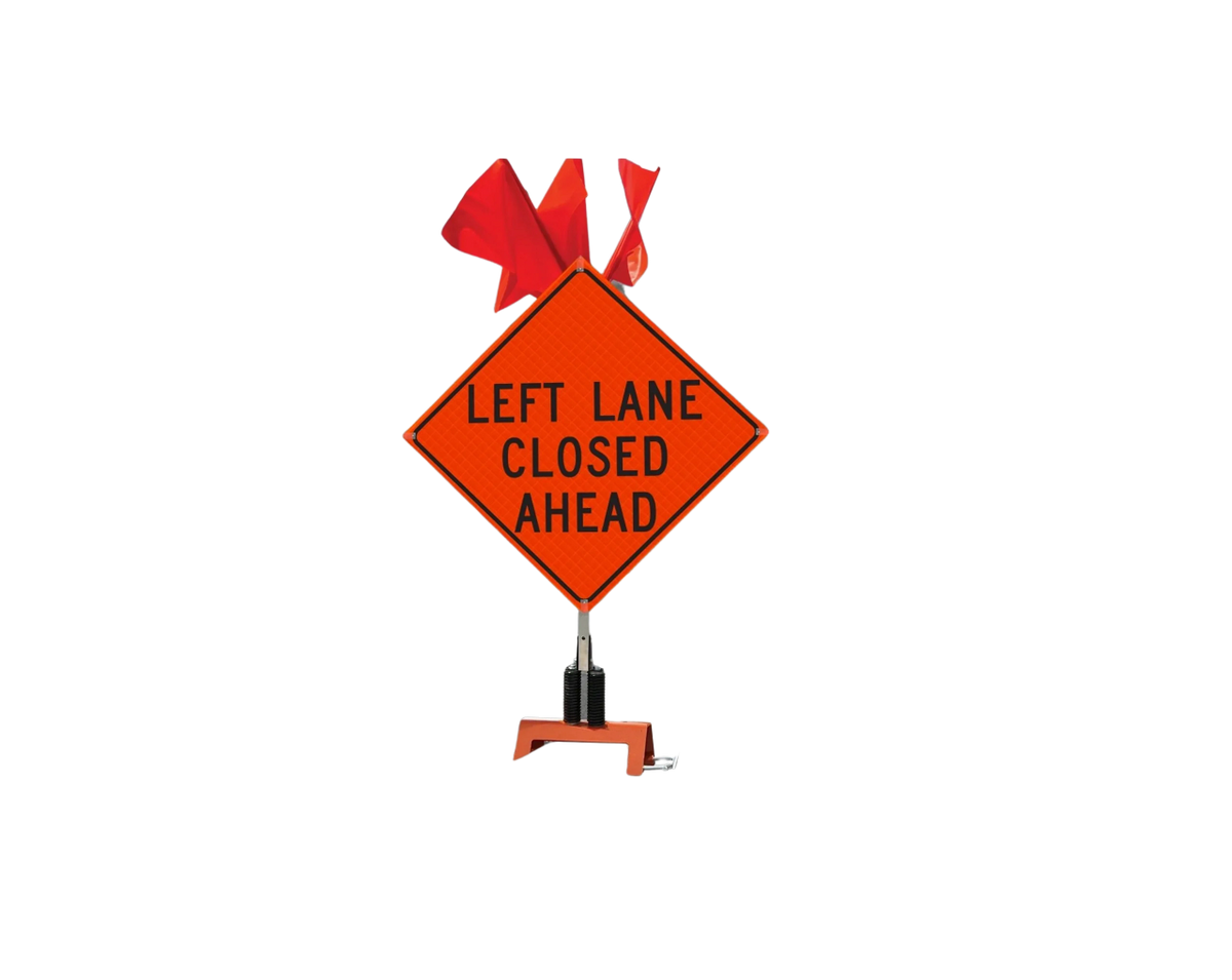 Barrier Mount Sign Stand