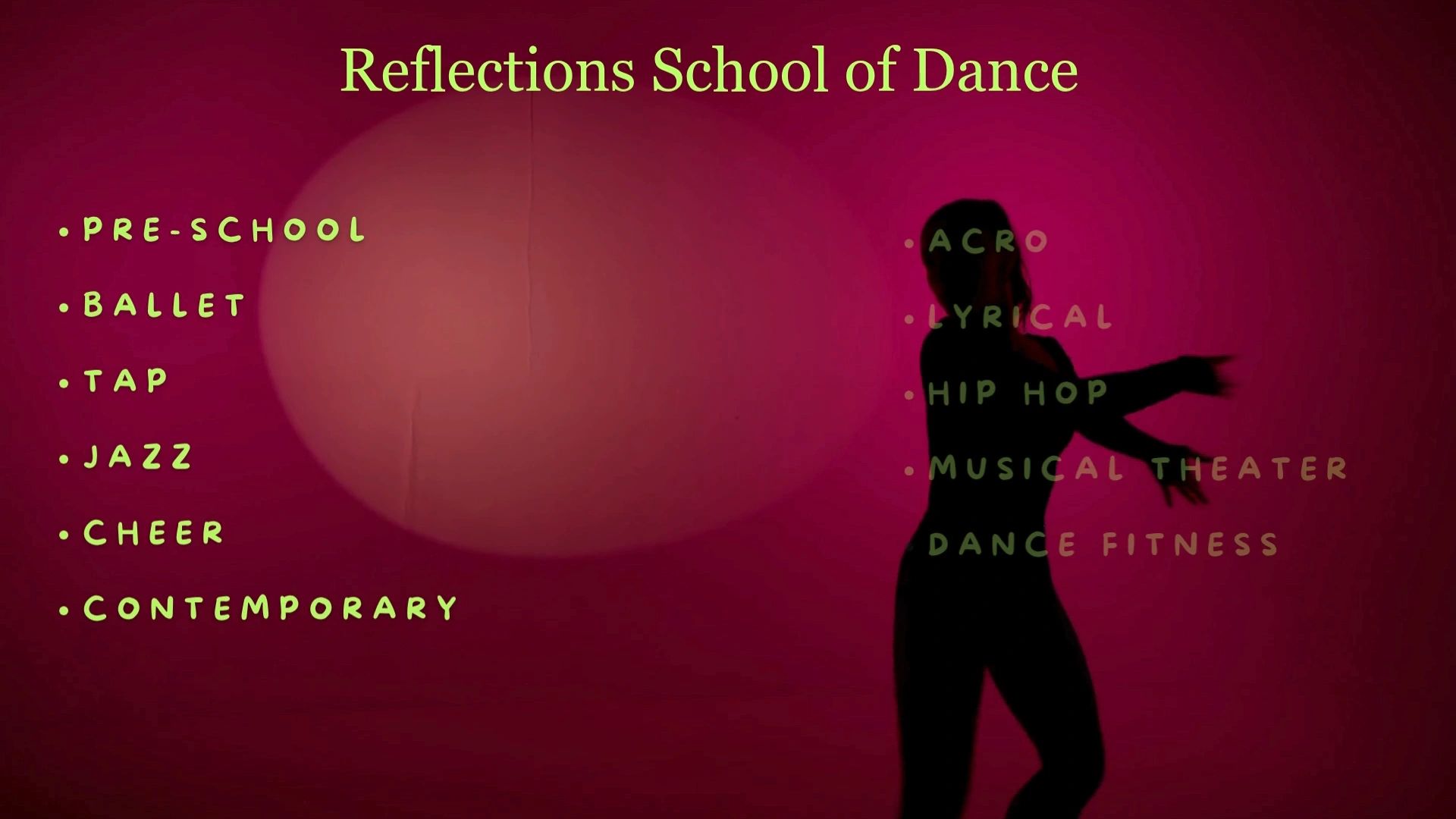 Reflections School of Dance - Dance, Ballet, Dance Studio