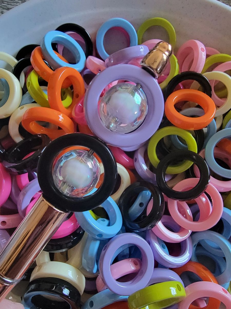 27mm Colorful Round Frames- Random Pick