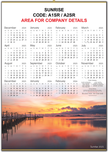 A1 and A2 Calendars, Wall Calendar Printing, Calendar Printing ...