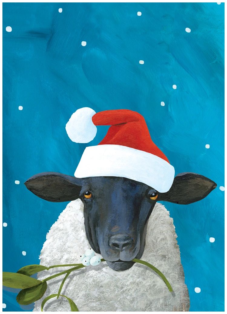 "The Continental Sheep" Christmas Cards