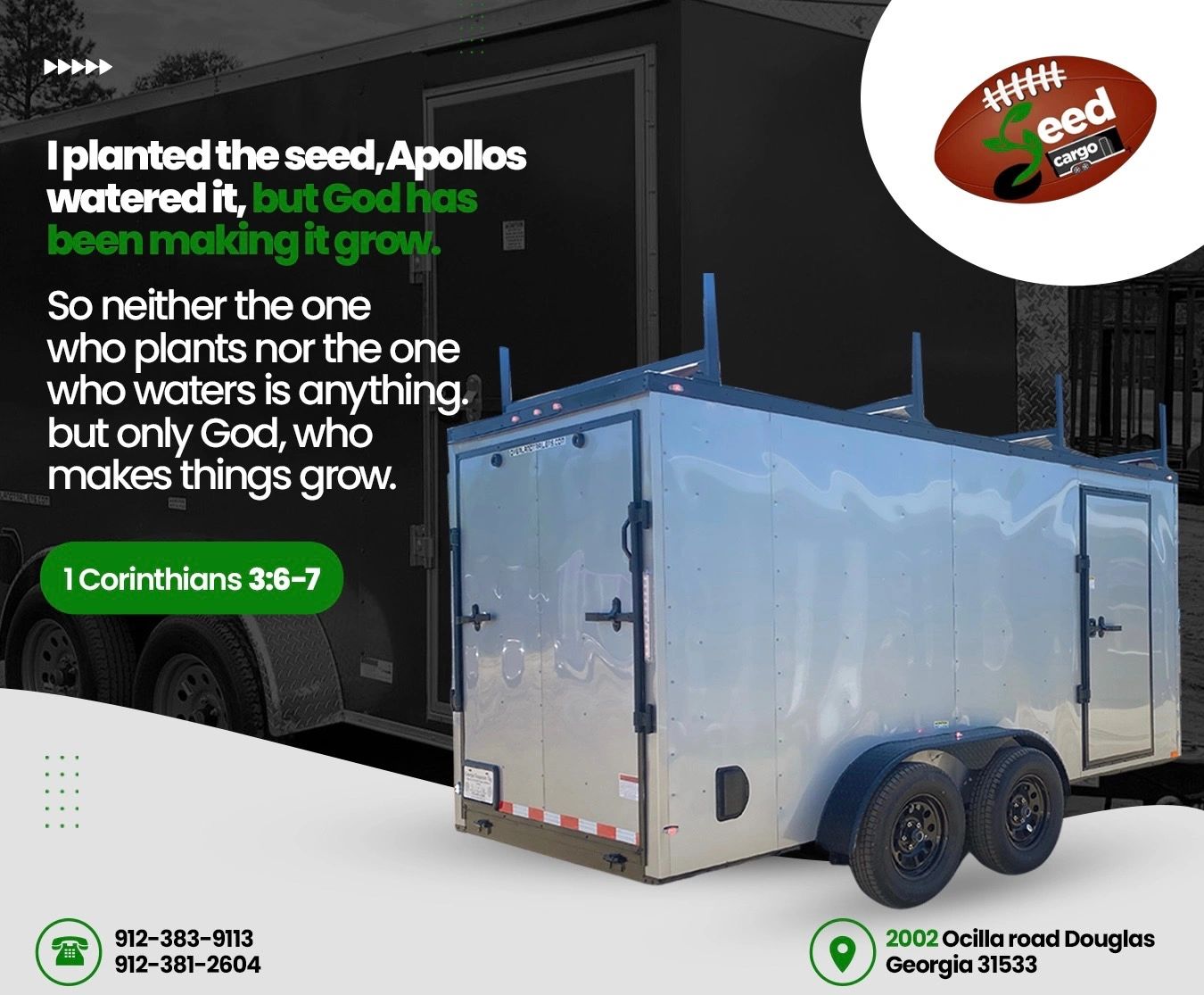 Seed Cargo - Cargo Trailers - Douglas, Georgia