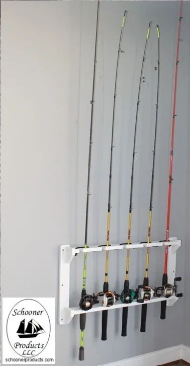 Wall Mounted Vertical Rod Holder