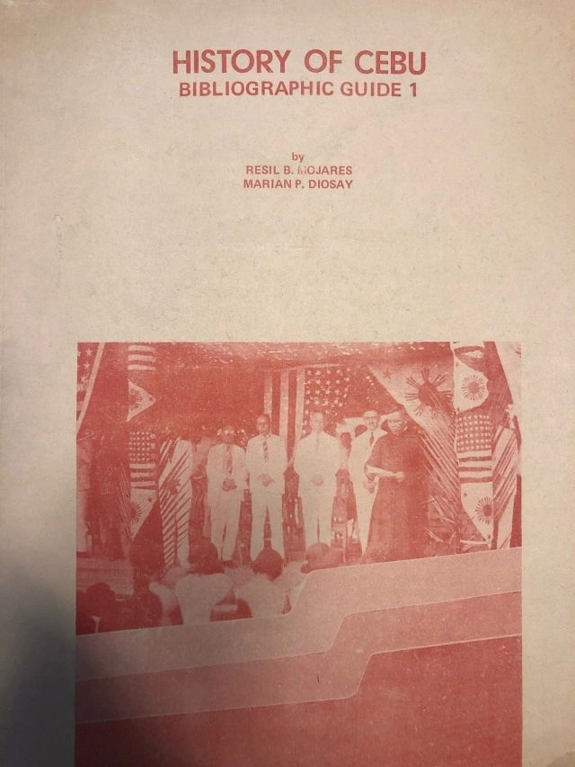 History of Cebu: Bibliographic Guide 1 by Resil B. Mojares and Marian P ...