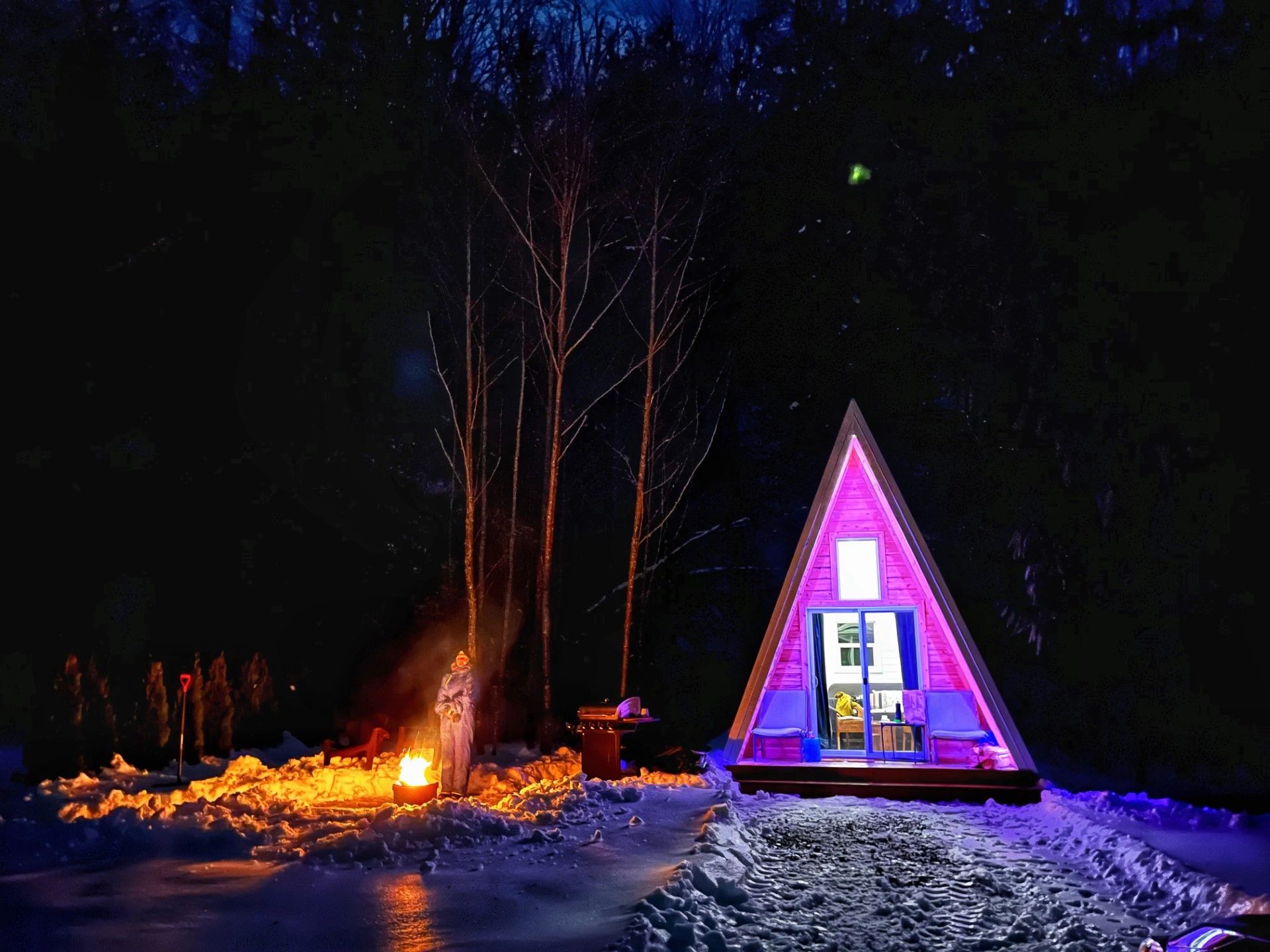 Off Grid A-Frame at Alinea Farm
