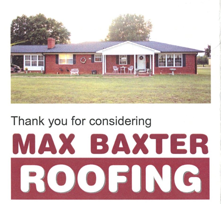 Max Baxter Roofing