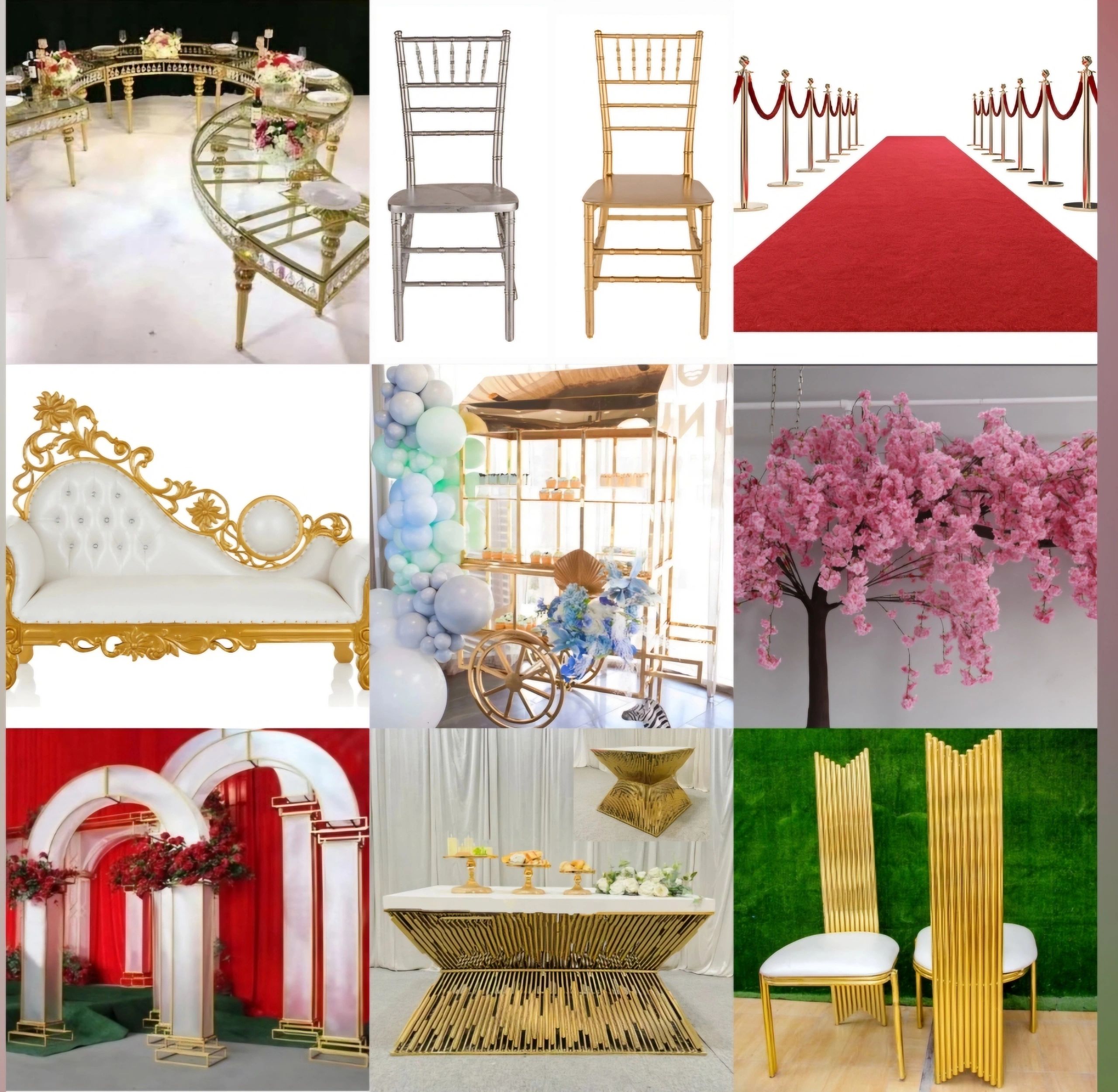 Premium Party Furniture Rental Services