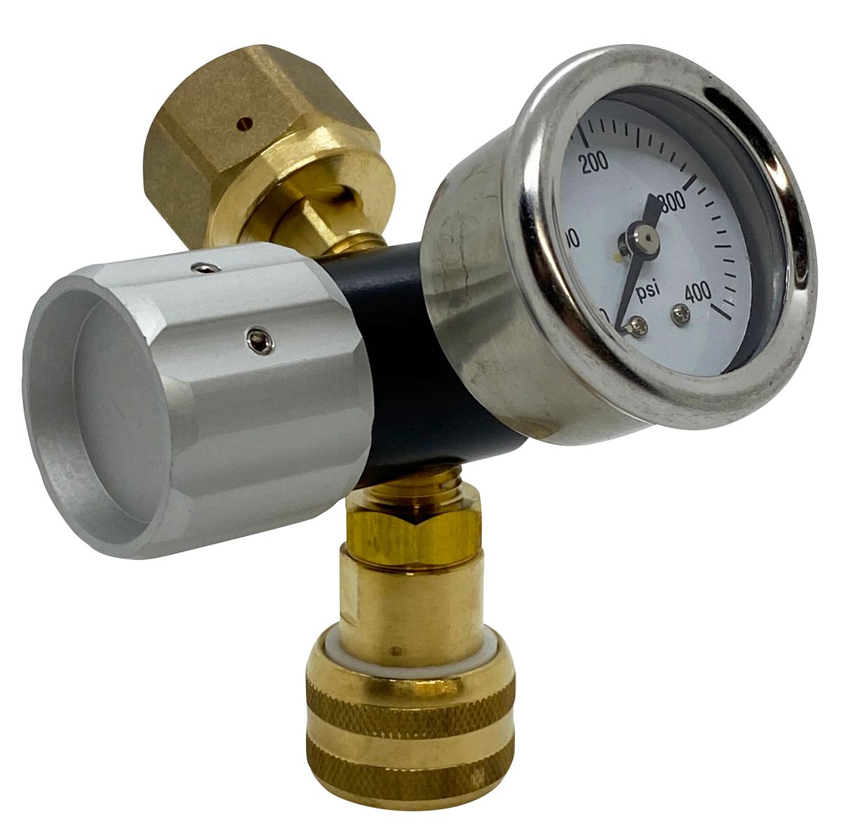 Series 3000 High Flow Carbon Dioxide Single Gauge Regulator 0-250PSI