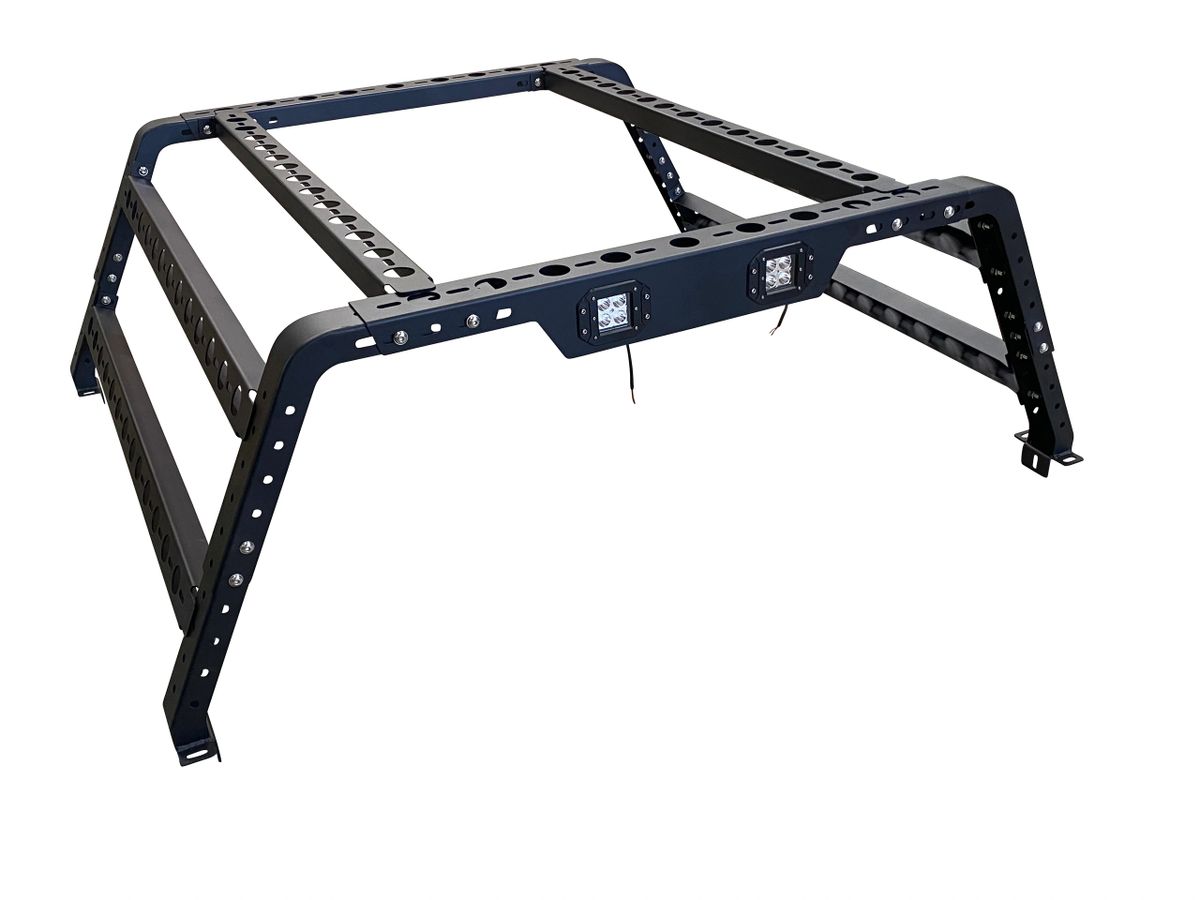 Overland Axis 17-25" Universal Truck Bed Rack 52" (5'-6" Truck Bed)