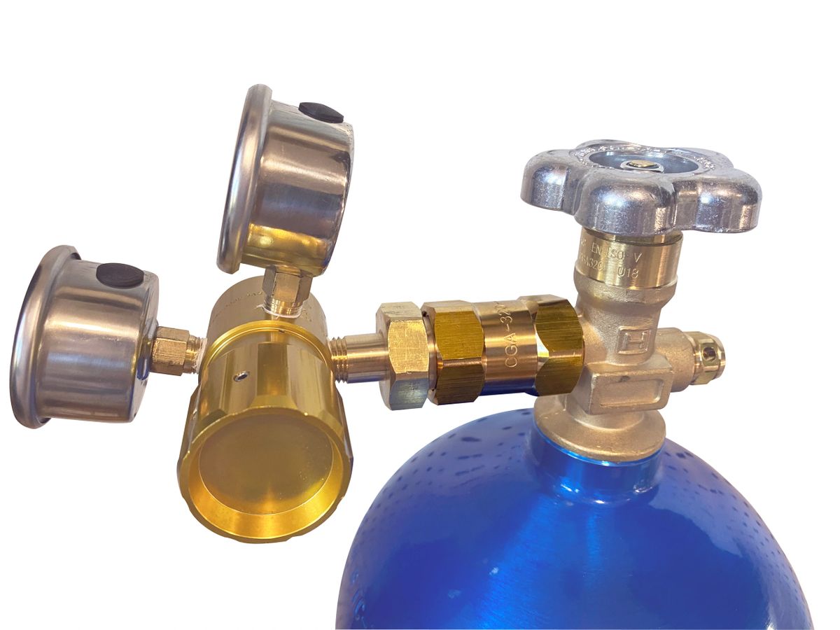 Nitrogen Regulator to Co2 Cylinder Adaptor