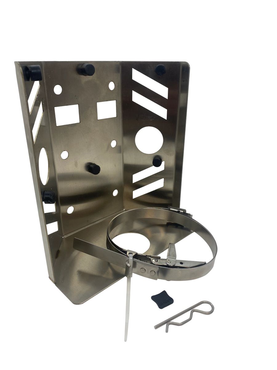 5 LB Stainless Steel Propane Tank Vehicle Mount Bracket