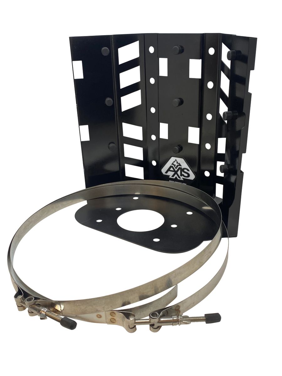 20 LB Stainless Steel Propane Tank Vehicle and RV Mount Bracket - T ...