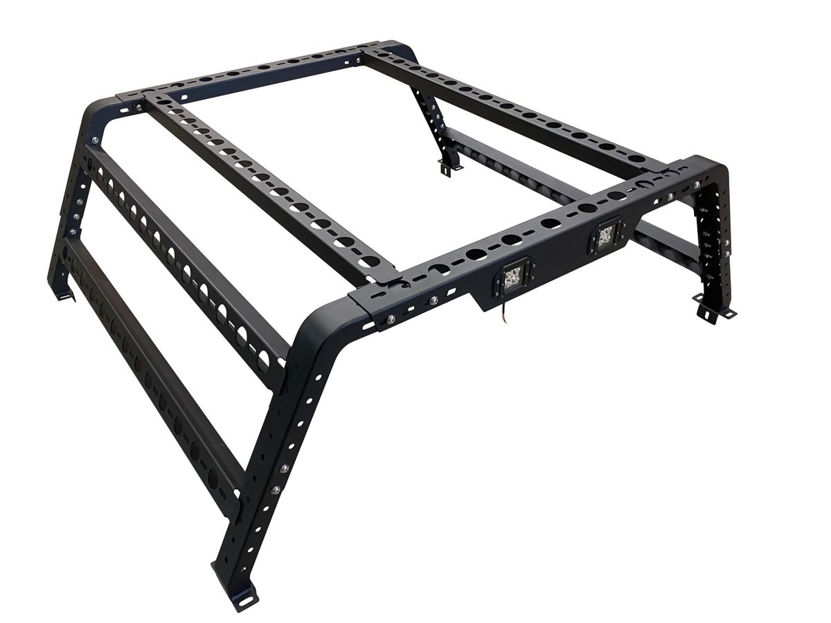 Overland Axis 17-25" Universal Truck Bed Rack 62" (6' Truck Bed)