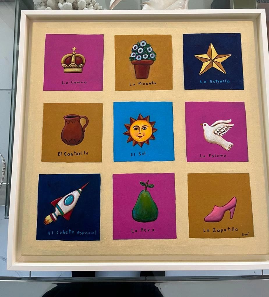 Lottery The Sun. Oil on Canvas by Esau Andrade