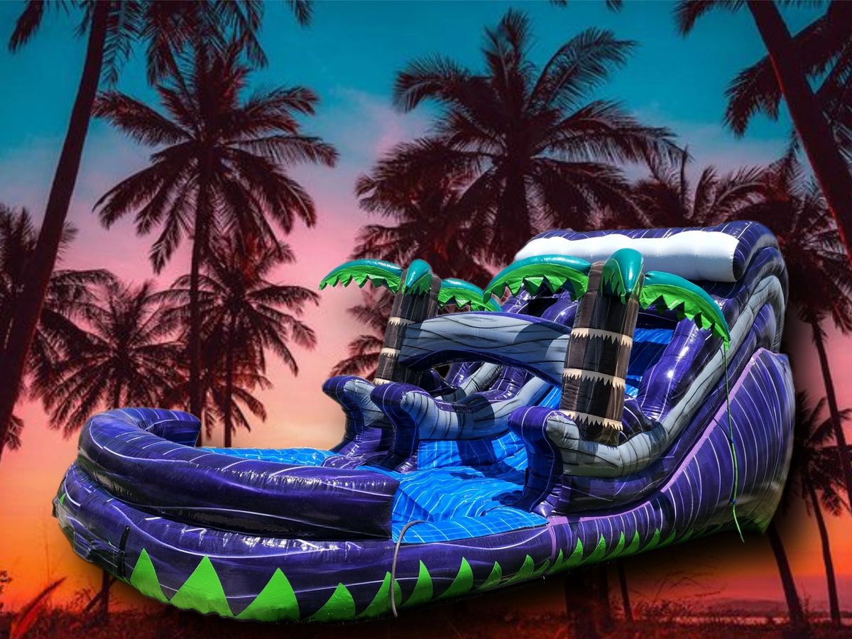 Purple Rain Water Slide