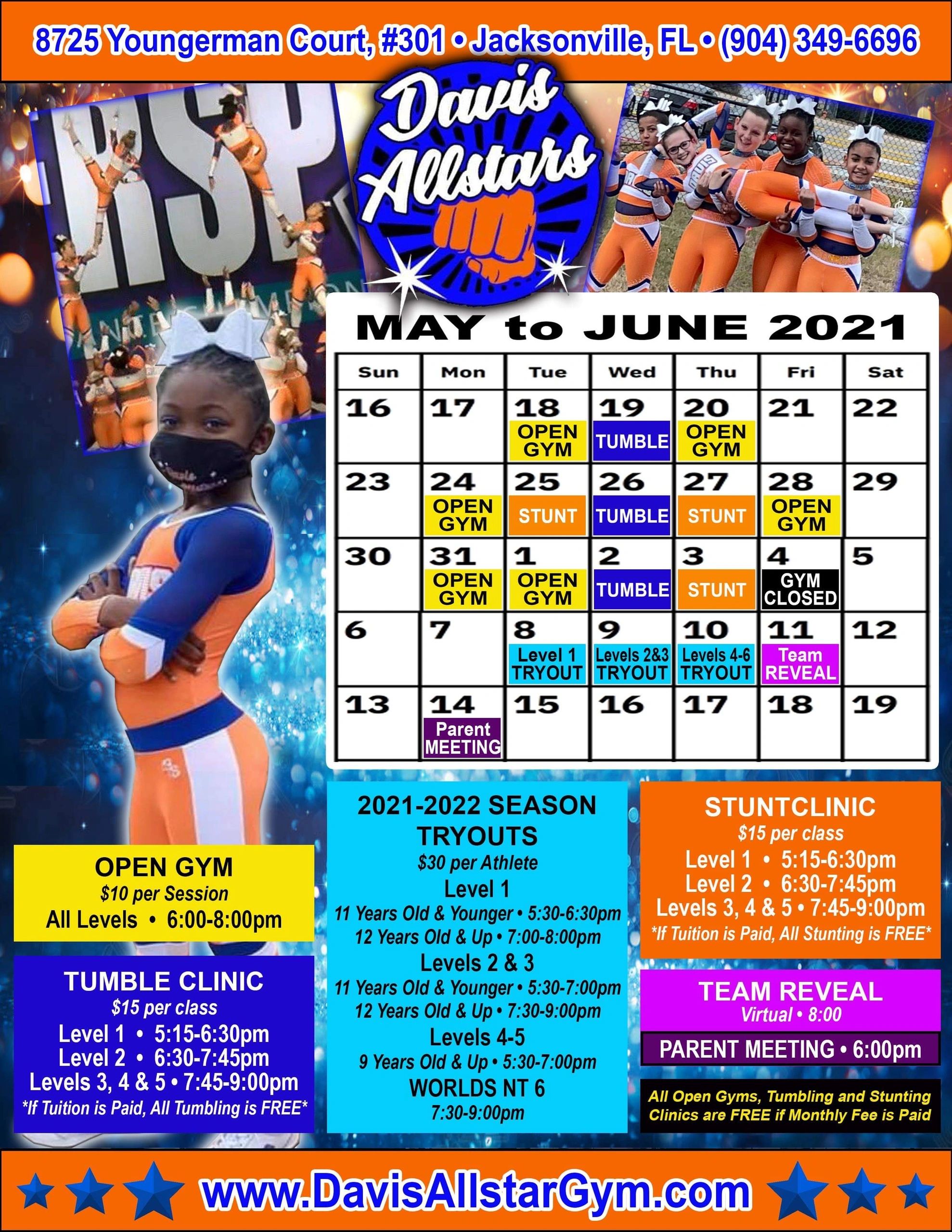 Home Page [davisallstargym.com]